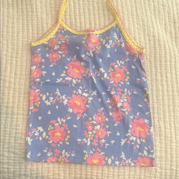 Matilda Jane | Shirts & Tops | Matilda Jane Floral Tank Top Blue And ...